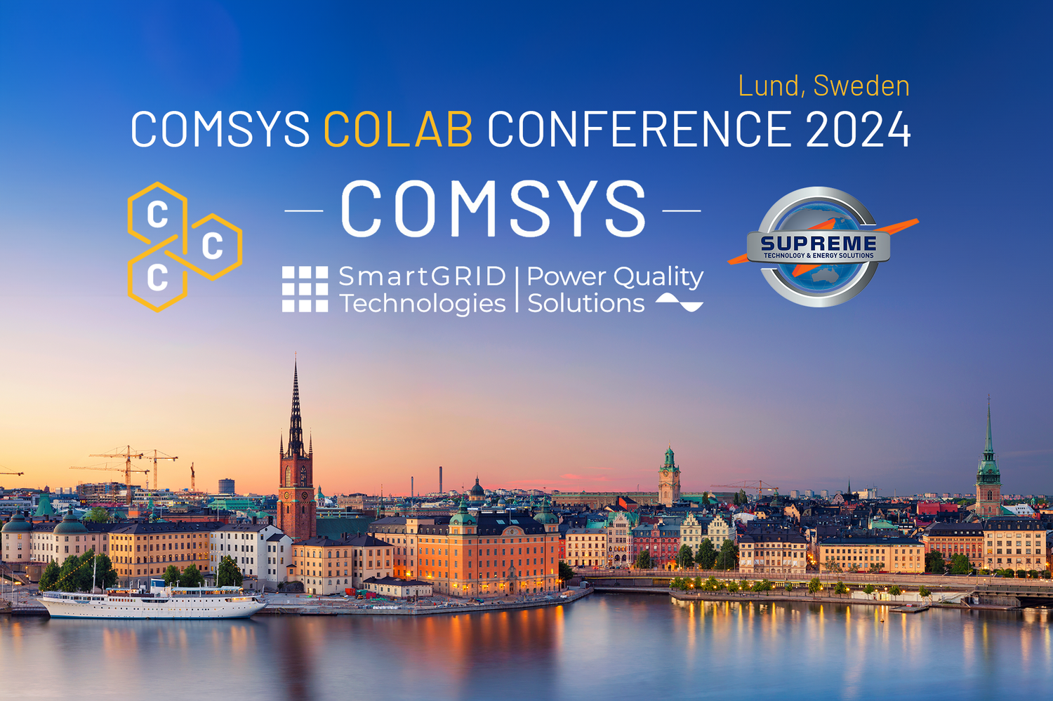 COMSYS COLAB ADF Partner Conference 2024 – Lund, Sweden – SmartGRID Technologies & Power Quality ...