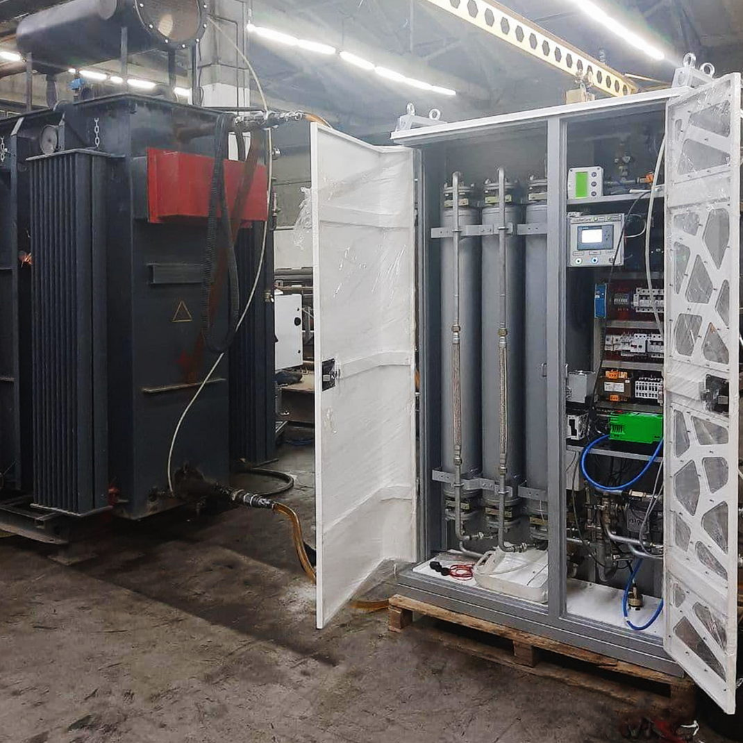 GlobeCore TOR-5 Online Transformer Monitoring, Diagnostic, Oil Filtration, Oil Purification, Dry ...